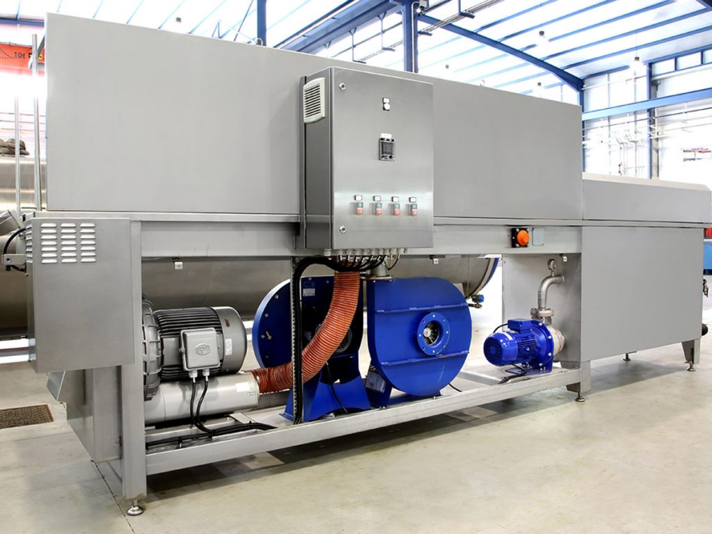 Cans washer and drier machine/cans drier machine – Hermasa