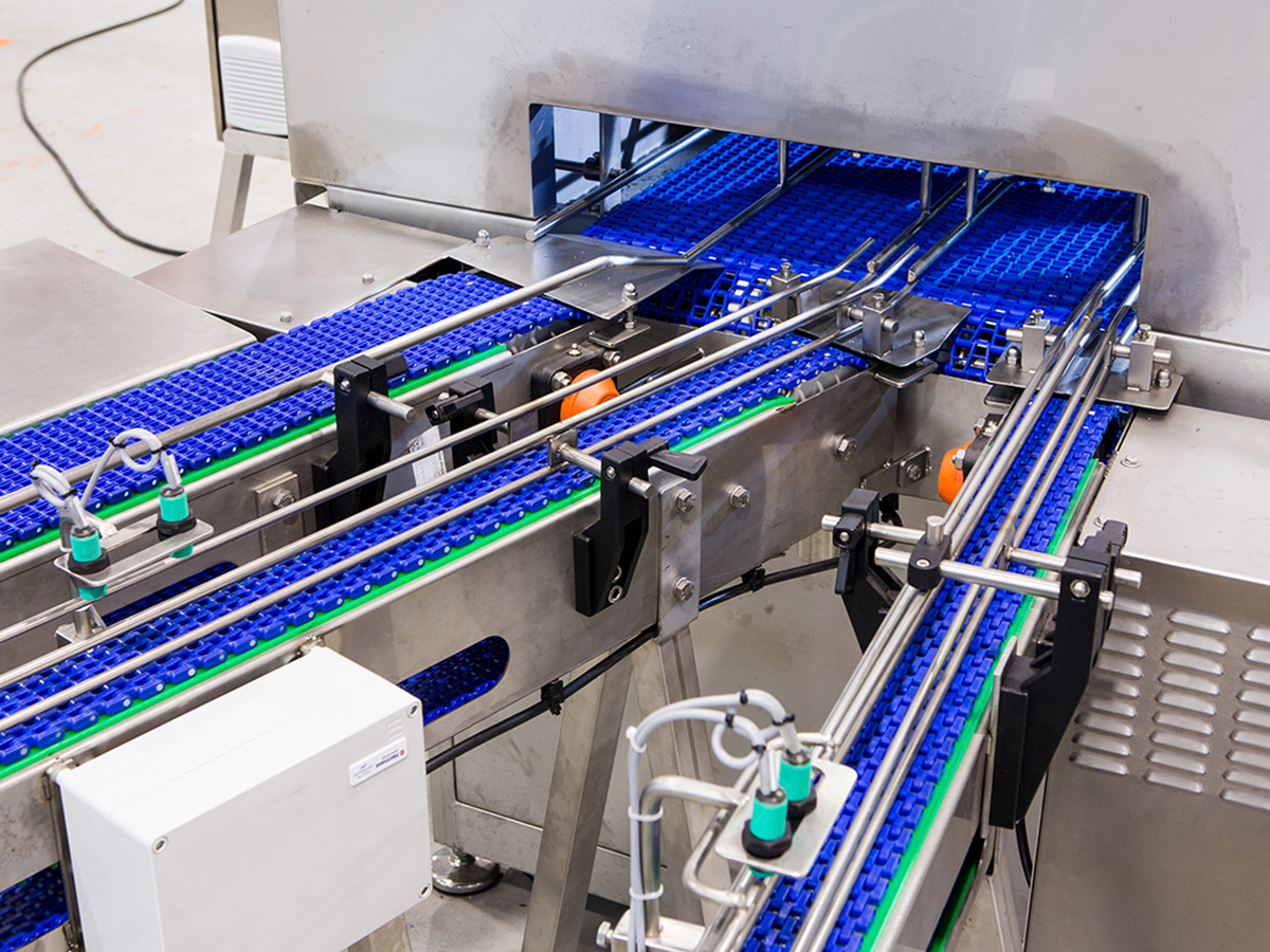 Línea de alineado de envases – Hermasa