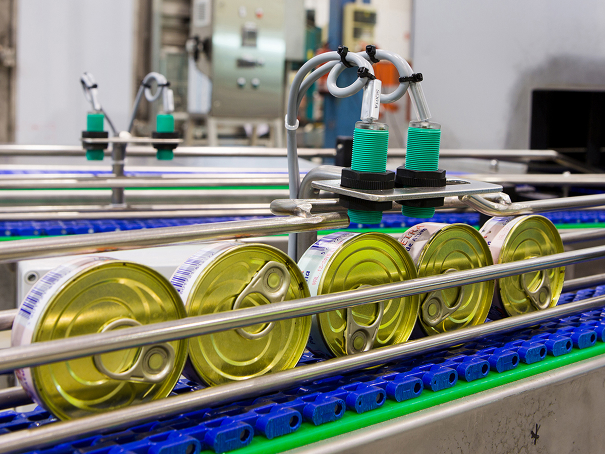 Línea de alineado de envases – Hermasa